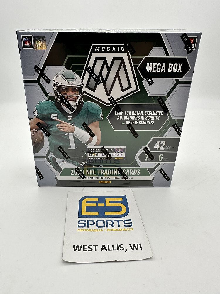 2023 Panini Mosaic NFL Mega Box – E-5 Sports