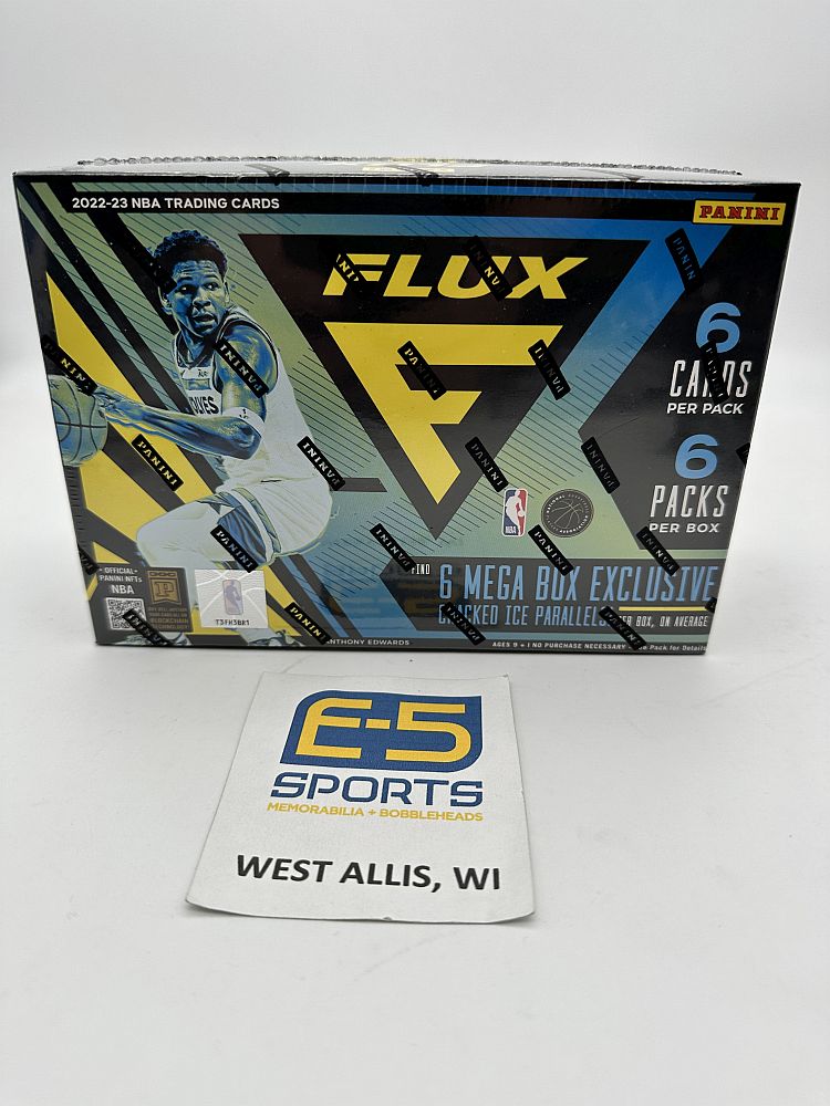 2022-23 Panini Flux NBA Mega Box – E-5 Sports