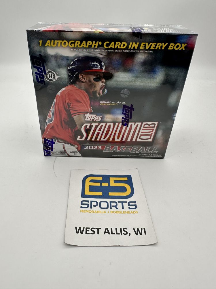 2023 Topps Stadium Club Compact MLB Box – E-5 Sports