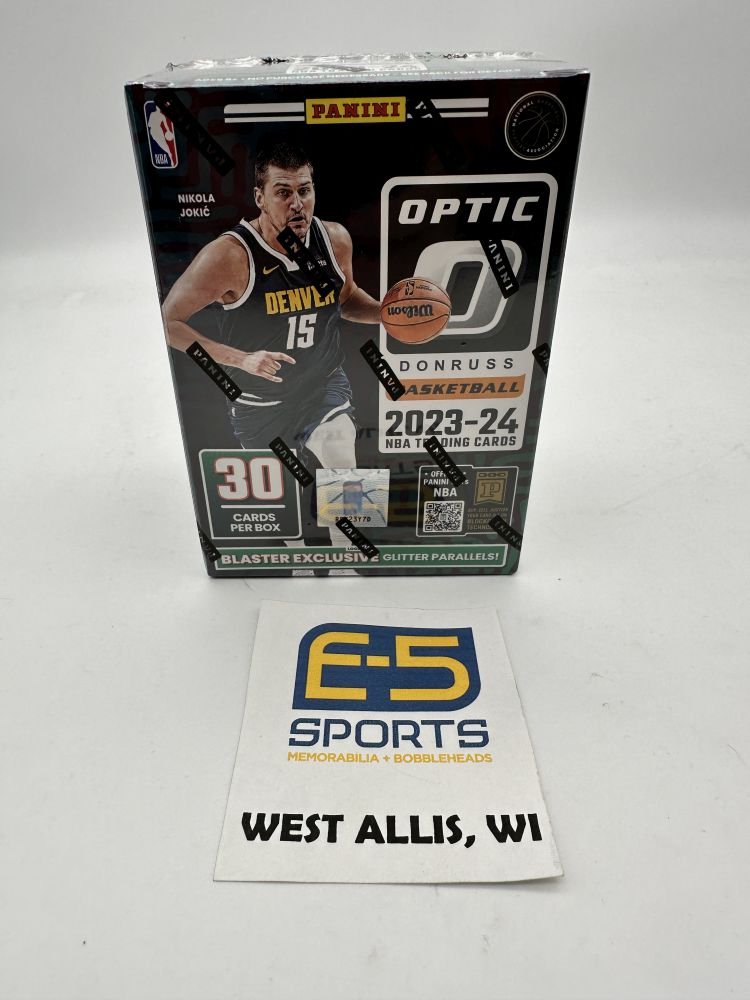 2023-24 Panini Donruss Optic NBA Blaster Box – E-5 Sports