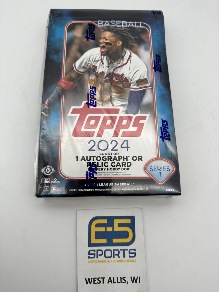 2024 Topps Series 1 Baseball Hobby Box – E-5 Sports