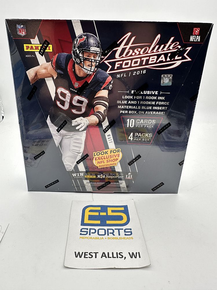 2016 Panini Absolute Football Retail Premium Box – E-5 Sports