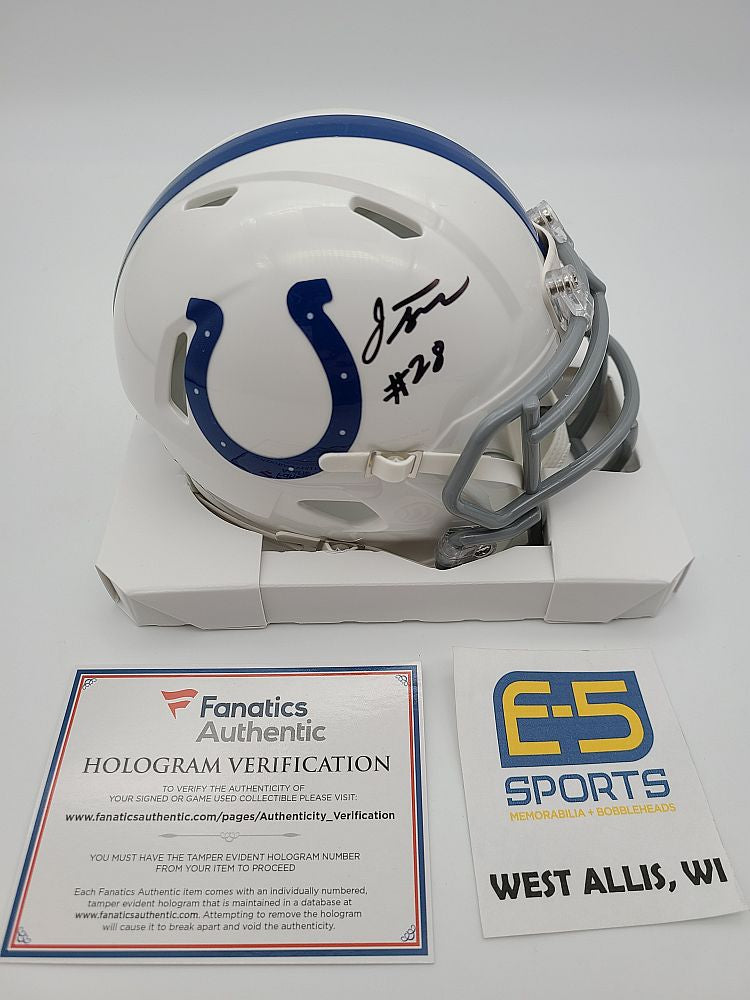 Jonathan Taylor Colts Signed Autographed Speed Mini Helmet FANATICS – E ...